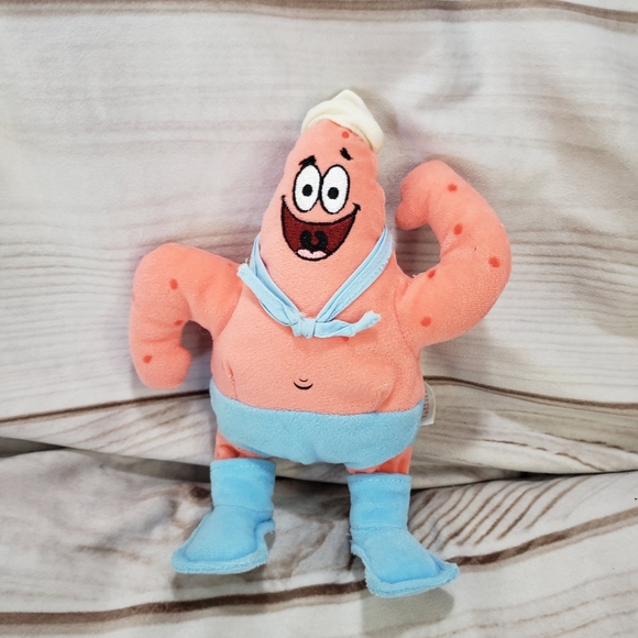 Ty | Toys | Ty Patrick Star Barnacle Boy Beanbag Plush Toy Spongebob ...